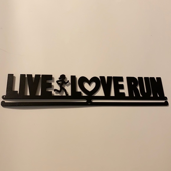 Storage & Organization | Live Love Run Metal Medal Holder | Poshmark